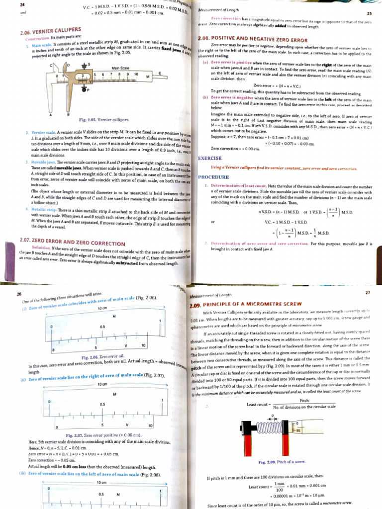 PRACTICAL | PDF | Metrology
