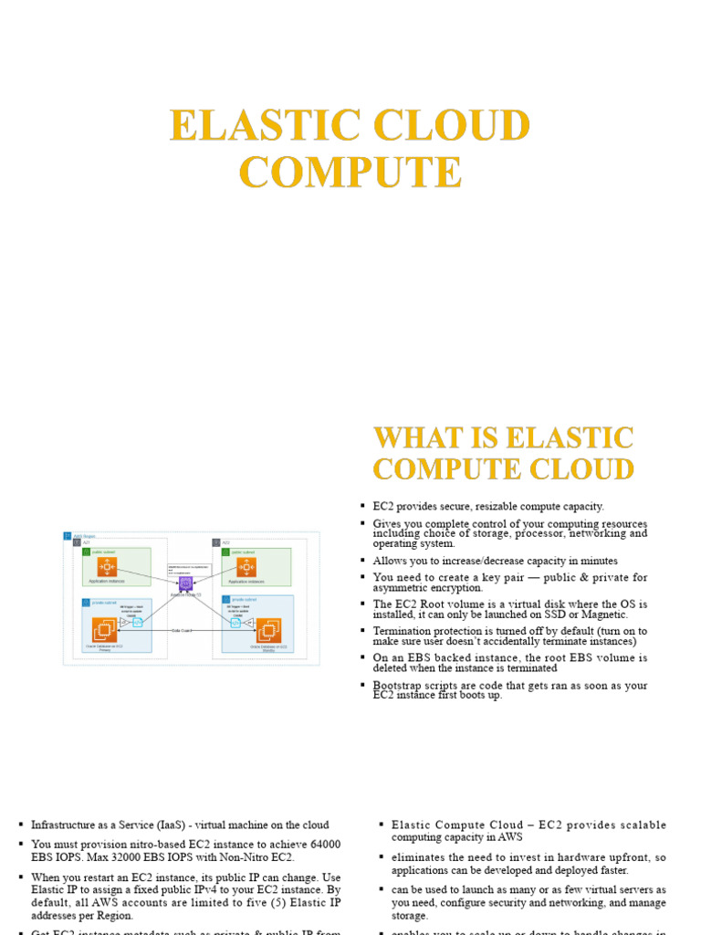 EC2 | PDF | Cloud Computing | Public Key Cryptography