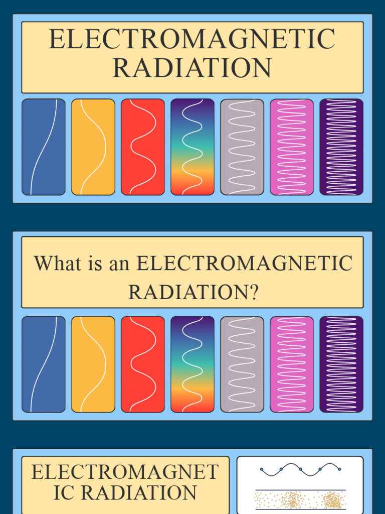 Overview of Electromagnetic Radiation | PDF | Electromagnetic Radiation | Electromagnetic Spectrum