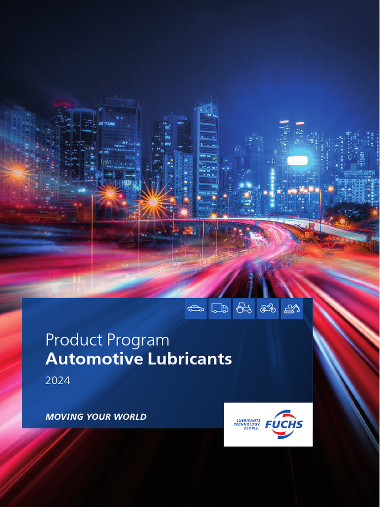FUCHS Product Program Automotive Lubricants | PDF | Motor Oil | Lubricant