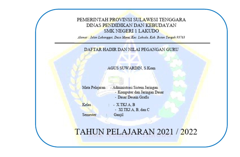 Cover Absensi Kehadiran Siswa | PDF | Komputer