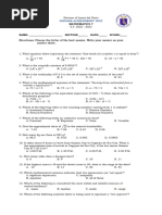 Mathematics 7 Division Achievement Test | PDF | Numbers | Elementary ...