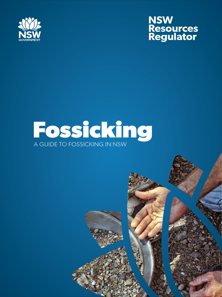 Fossicking A Guide To Fossicking in NSW | PDF | Soil | Mining