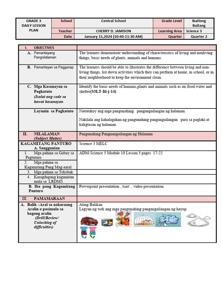COT - Science 3 Q2 W8 - (Repaired) | PDF
