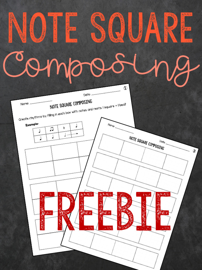 Composing: Note Square | PDF | Teachers | Internet