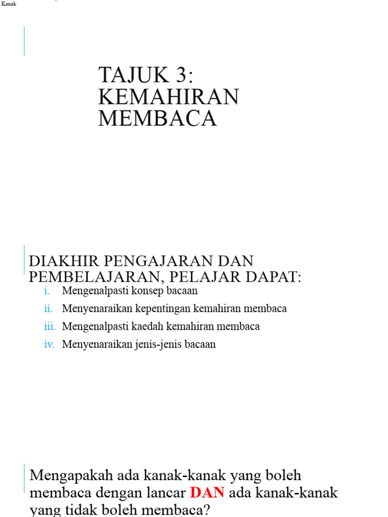 BCD1023 - Tajuk 3 | PDF