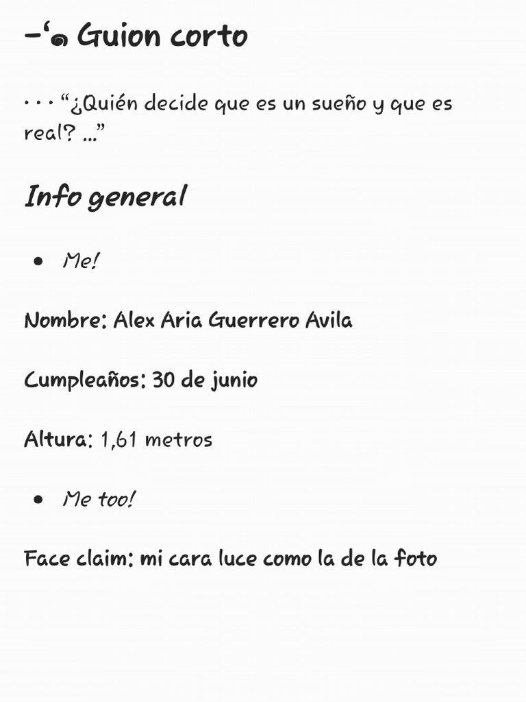 Guion de Mi RD - 231118 - 004641 | PDF