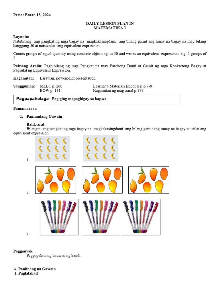 Q3W1D4 Math Jan.18 | PDF