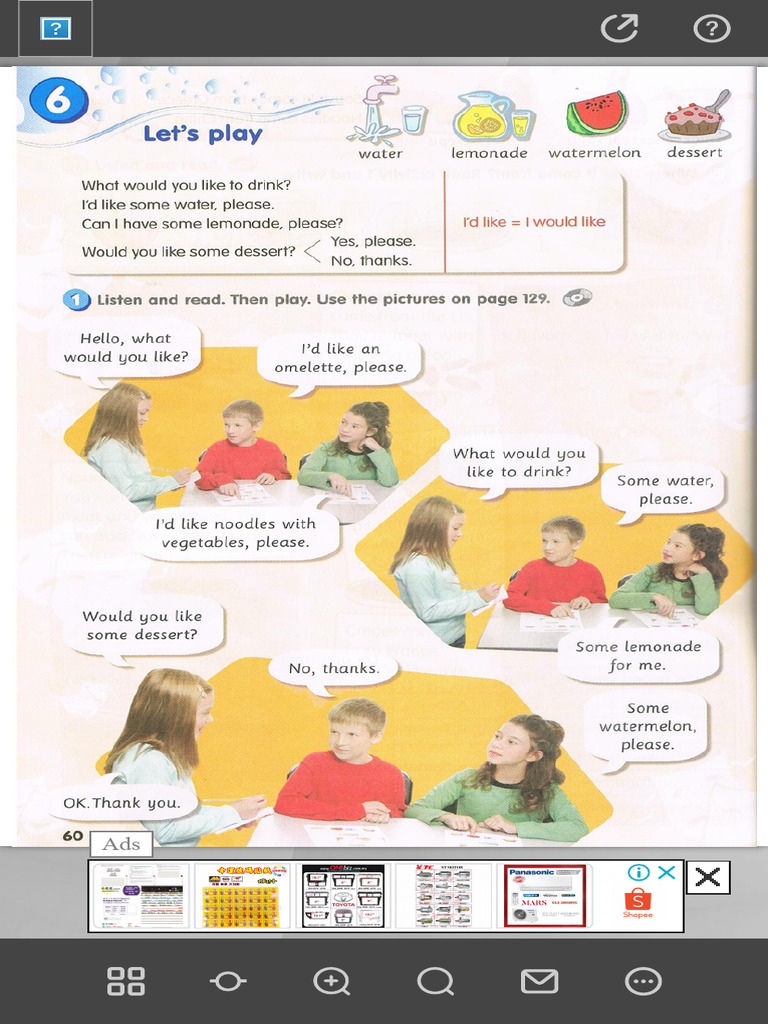 English Year 3 Textbook | PDF