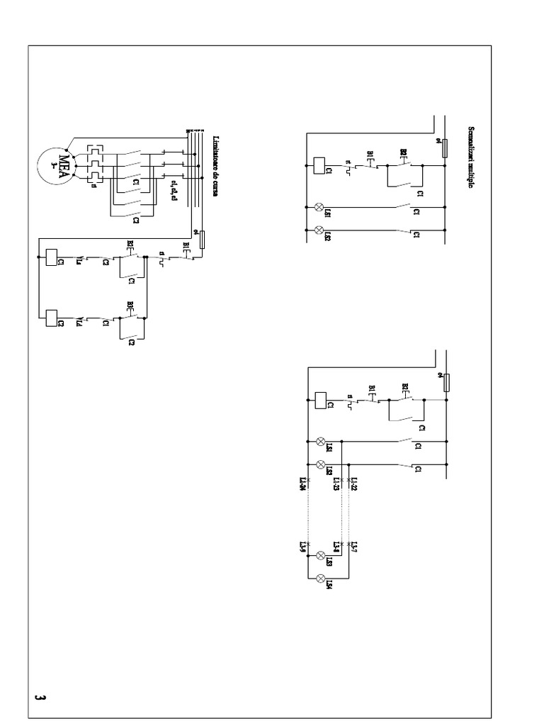 C03 Pag. 3 Semnalizari Multiple, Limitator de Cursa | PDF