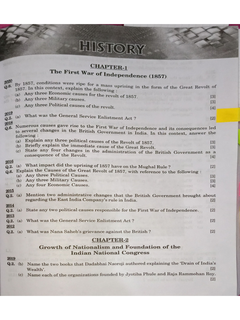 History Questions | PDF