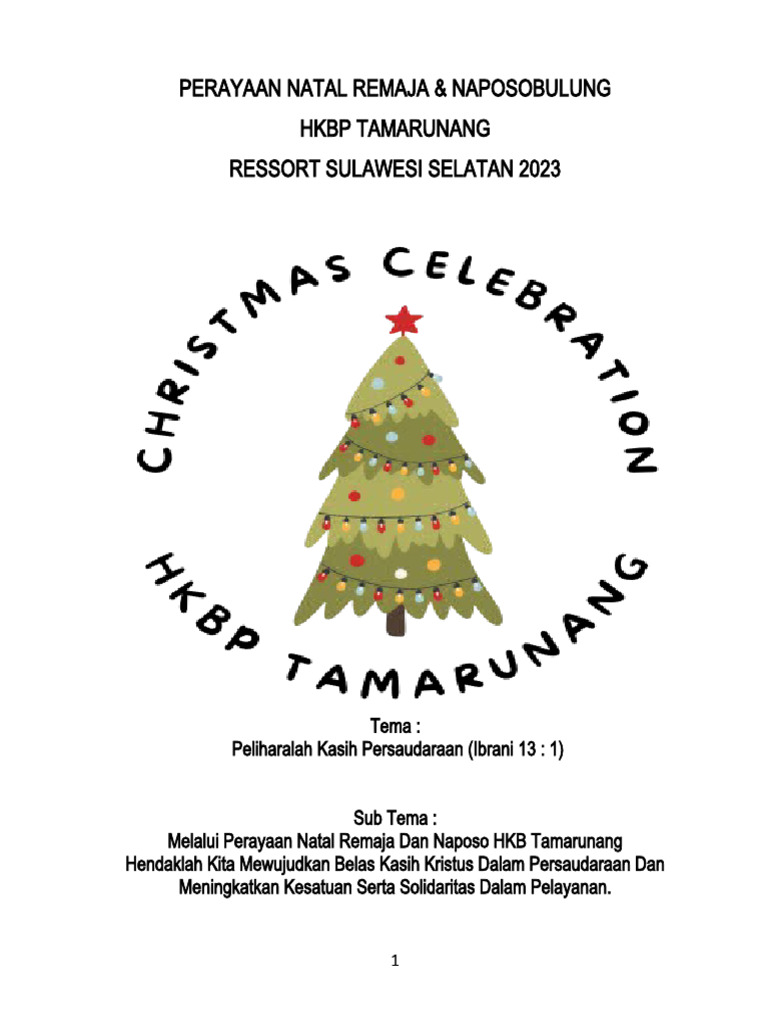 TATA IBADAH NAPOSO 16 DES 2023 Fixxx | PDF