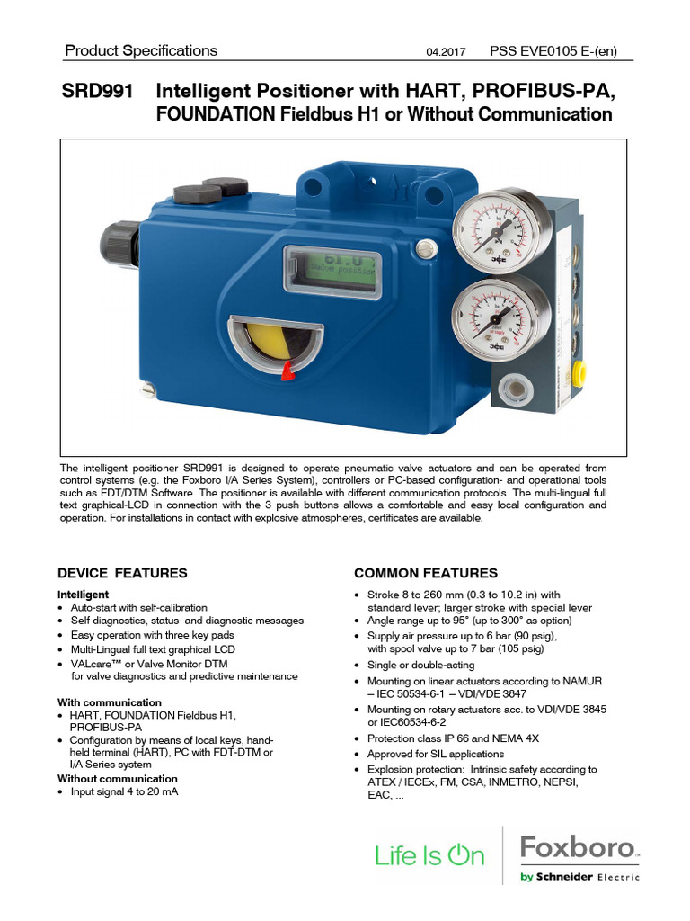 srd991 Pss Po 02 | PDF | Actuator | Valve
