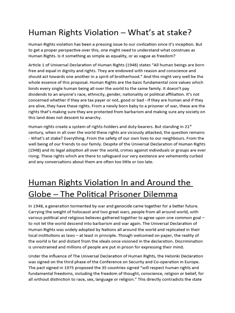 HMV1 ST Draft | PDF | Justice | Crime & Violence