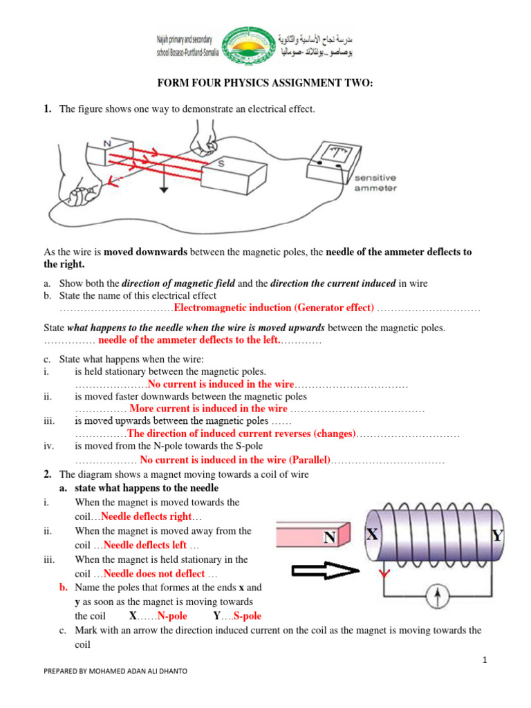 Corrected Answers For Phy Assign Two | PDF | Radio | Radio Propagation