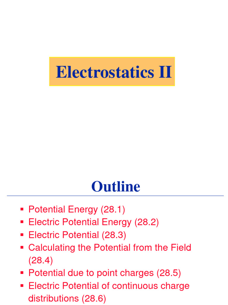 Electrostatics 5 | PDF