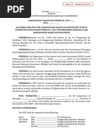 BADAC Document Transmittal Form Sample | PDF