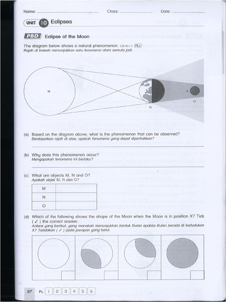 Unit 10 Eclipse Pdf