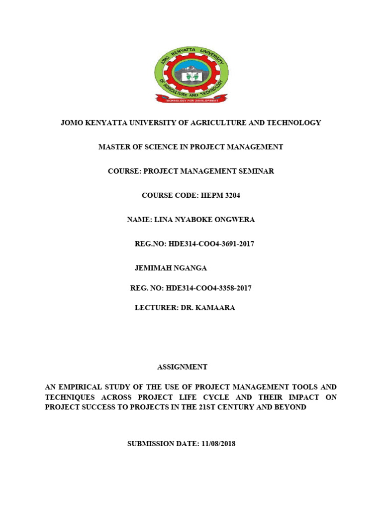 Jomo Kenyatta University of Agriculture and Technology | Download Free ...