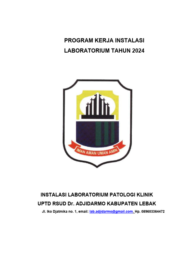Program Kerja Lab 2024 | PDF | Bisnis