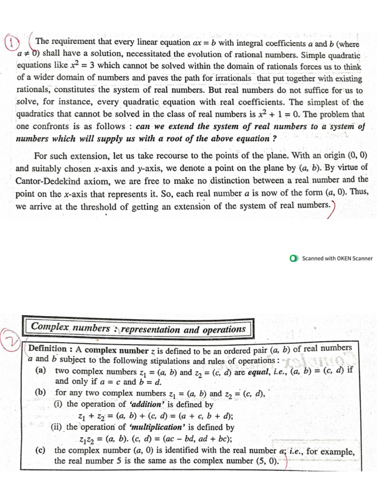 Complex Numbers | PDF