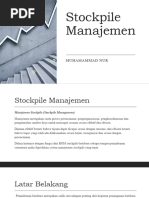 Maksud, Fungsi Dan Tujuan Stockpile | PDF