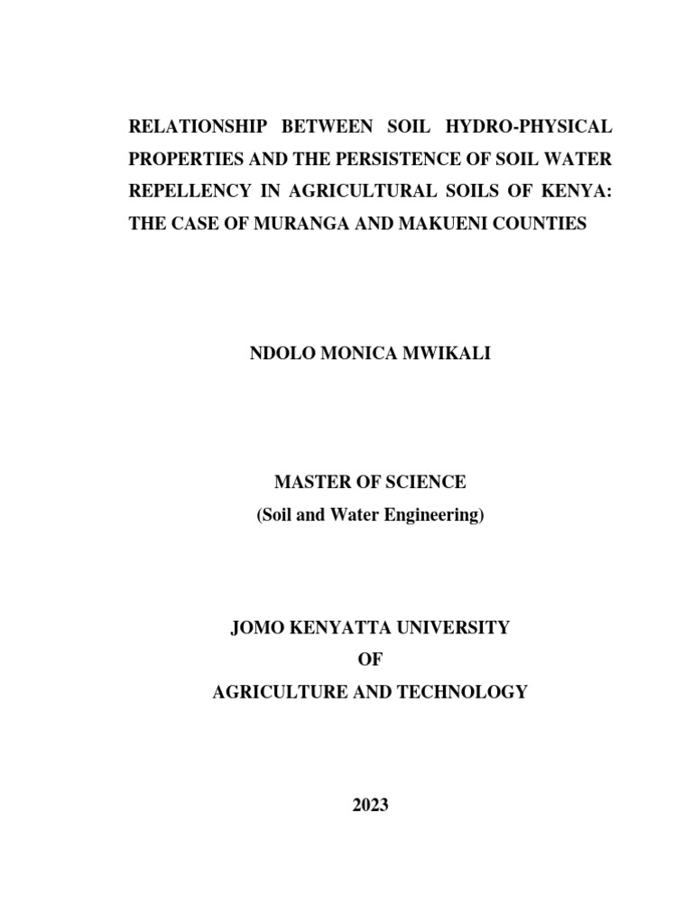 Soil And Water Engineering Pdf Wetting Soil