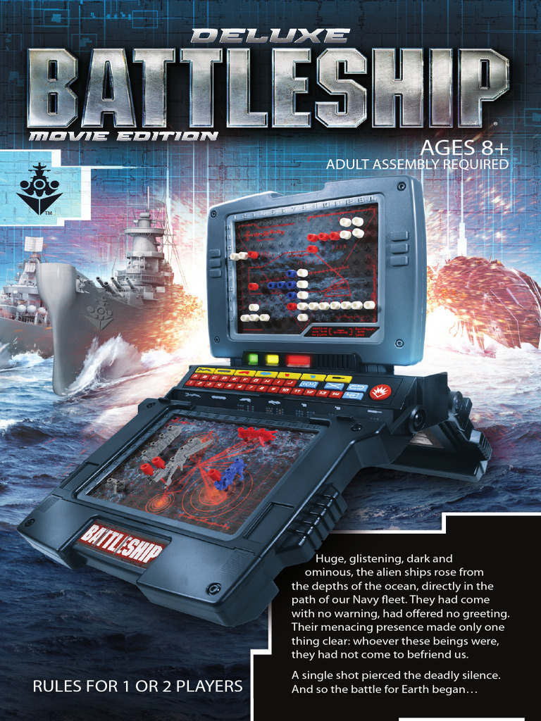 Battleship Deluxe Edition Instructions | PDF