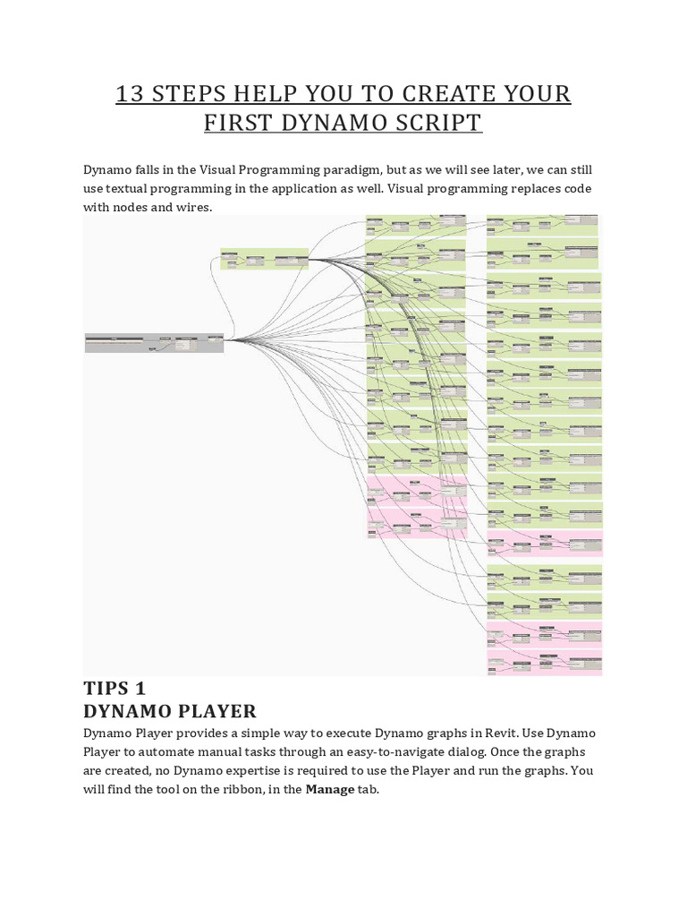 Dynamo Guide Pdf Computer Programming String Computer Science 4917