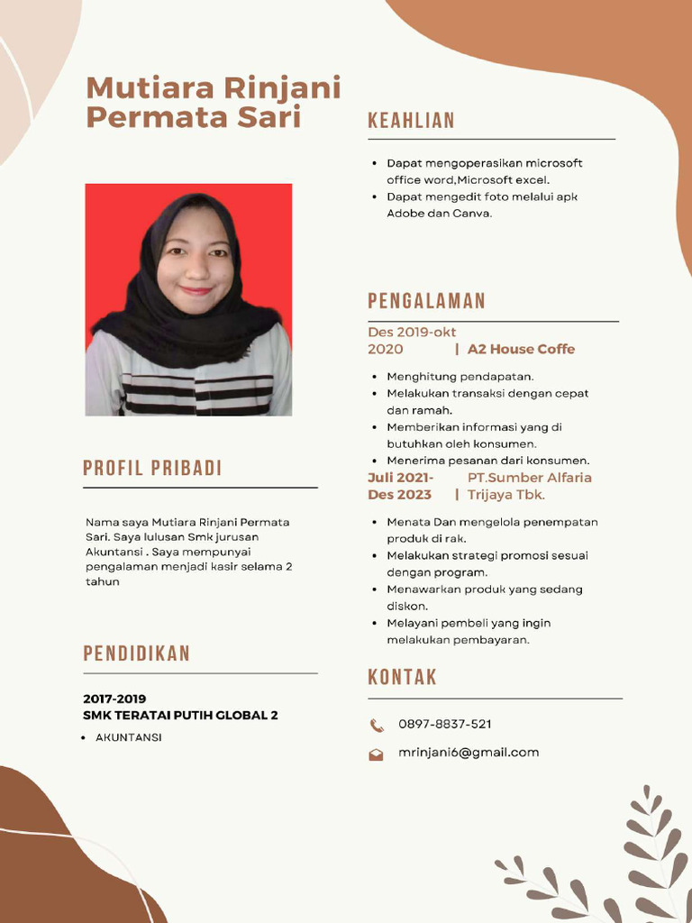 CV Mutiara Rinjani | PDF