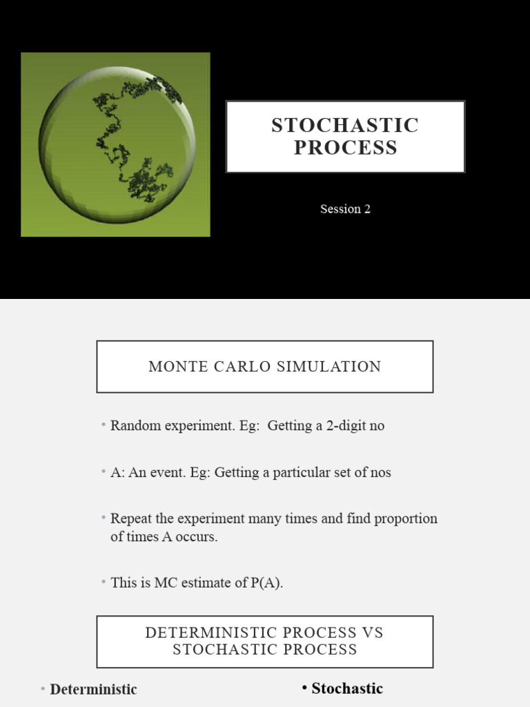 SP 2 Monte Carlo Simulation | PDF