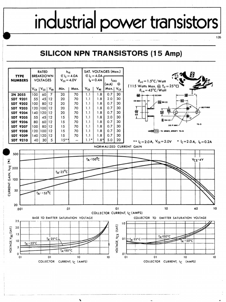 Sol 3055 | PDF | Amplifier | Electrical Components