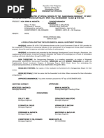 Eo Designating SBM To Manage Barangay Community Garden | PDF