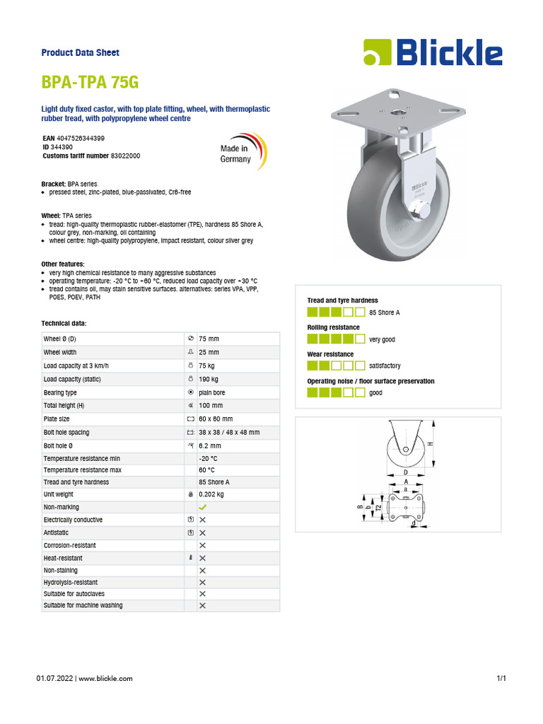 BPA TPA 75G - 344390 - 0 - 0 - 0 - en | PDF | Building Materials ...