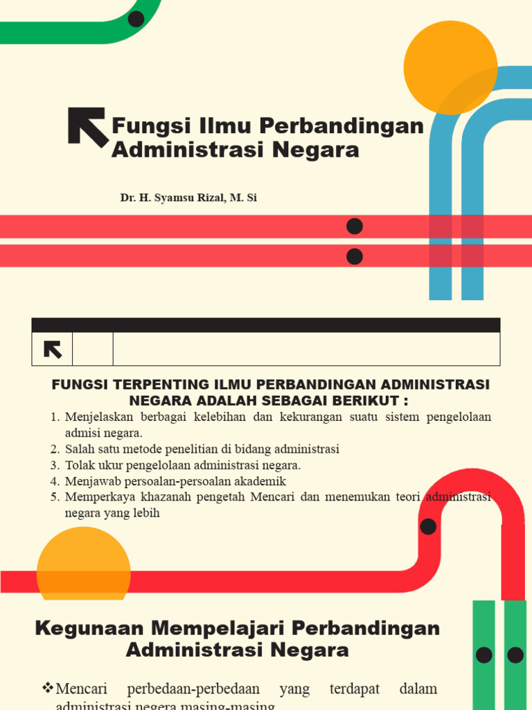 Fungsi Ilmu Perbandingan Administrasi Negara.. | PDF Fungsi Ilmu Perbandingan Administrasi Negara.. | PDF
