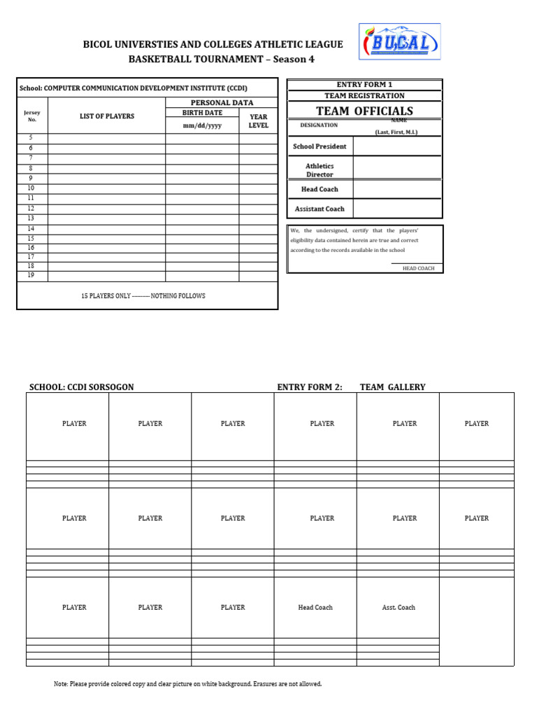 Gallery-Entry-Form Template | PDF