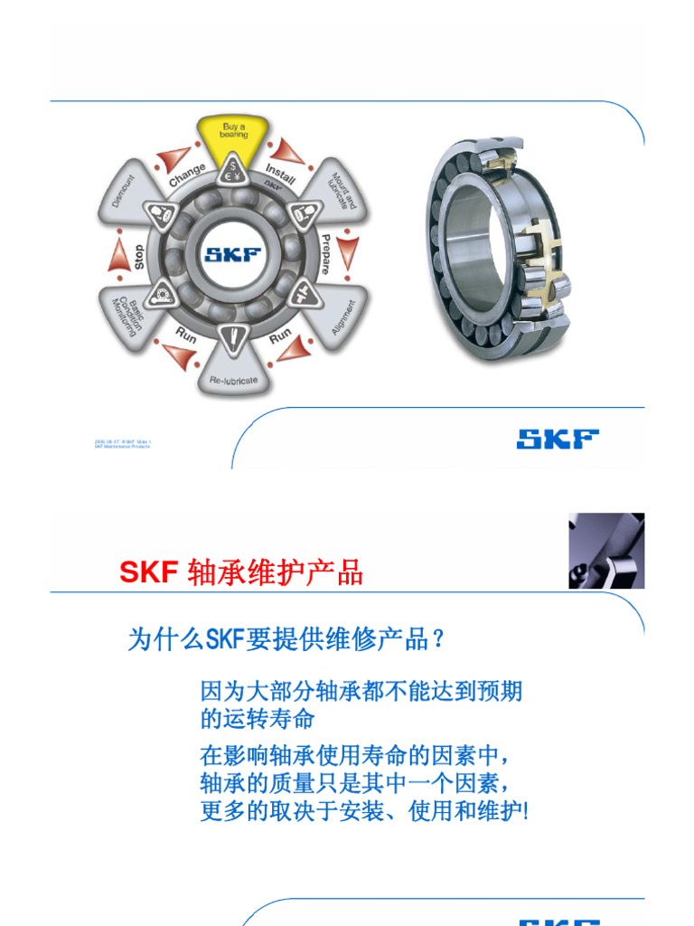 SKF给最终用户的综合讲座 | PDF