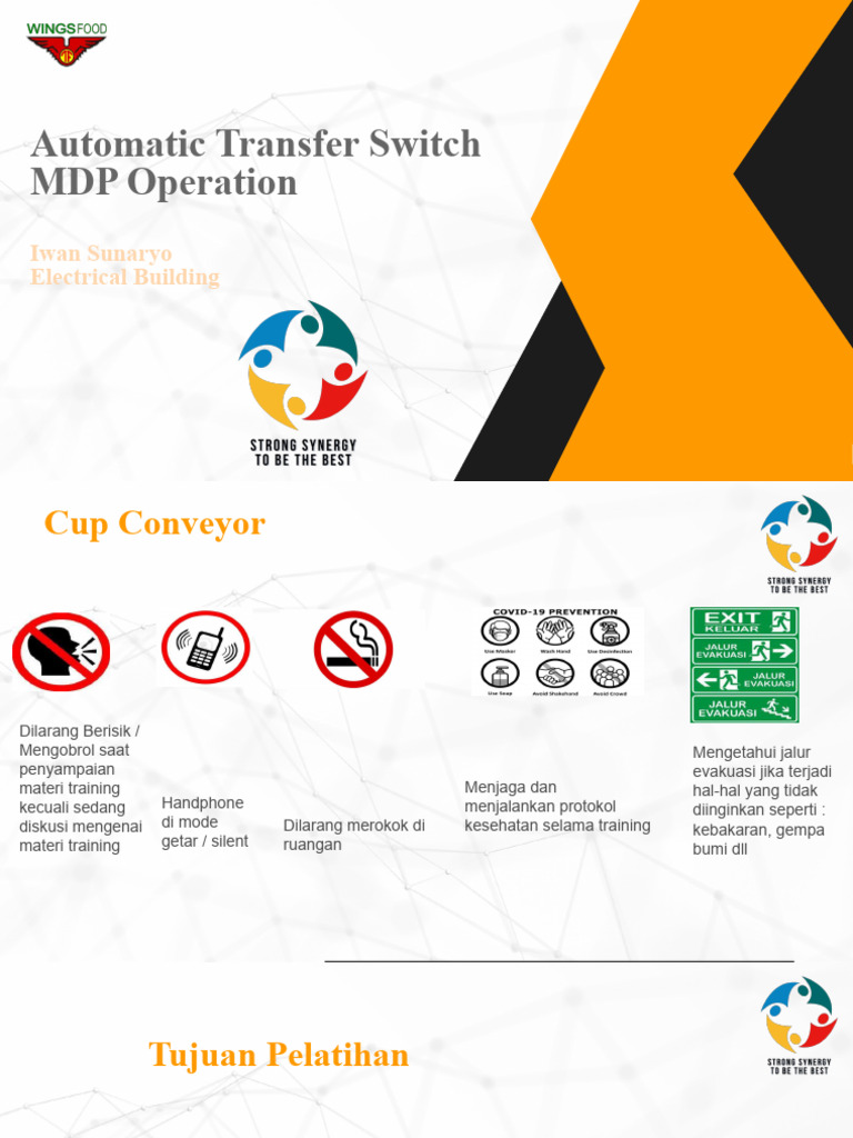 Automatic Transfer Switch MDP Operation | PDF