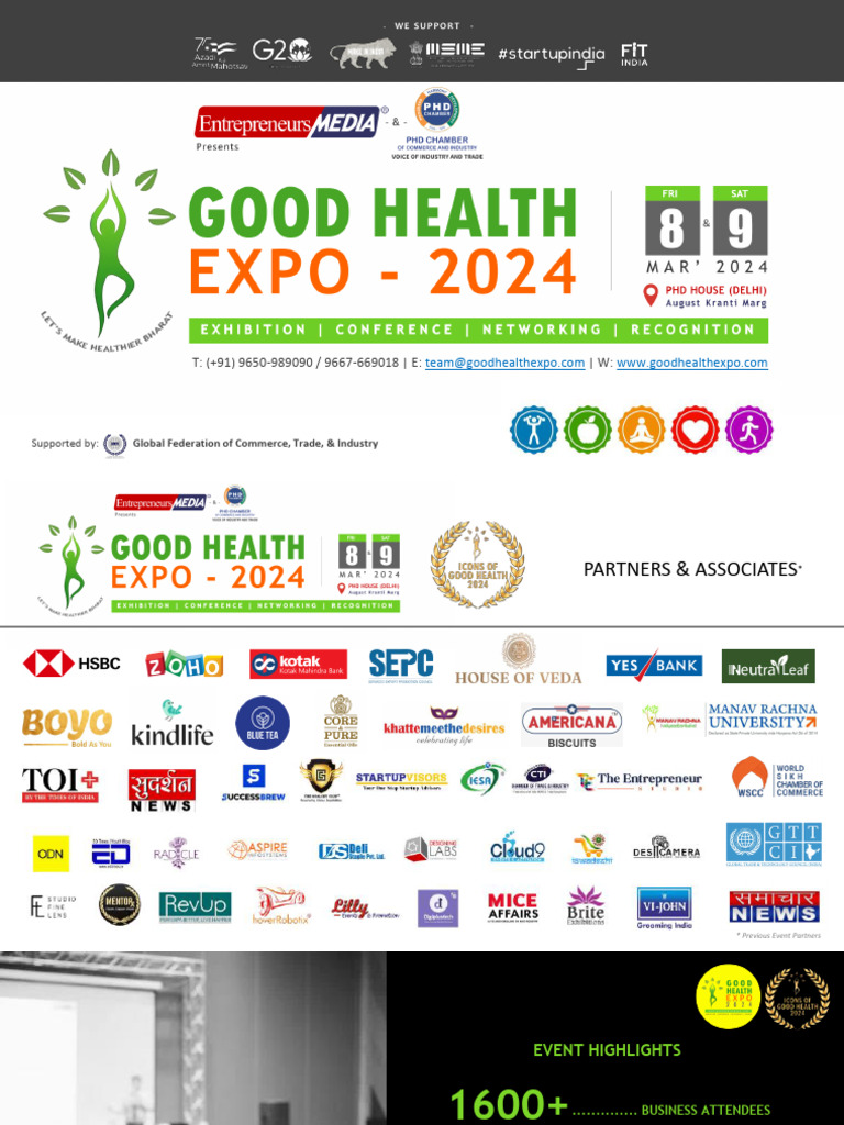 Good Health Expo 2024 25 | PDF