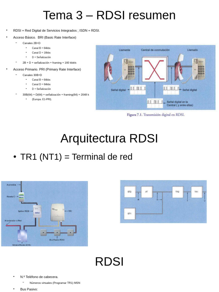 Unidad 3 - Apuntes - Rdsi | PDF | Métodos y materiales de enseñanza