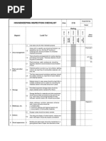 SHE Rep Monthly Inspection Checklist Template | PDF | Personal ...