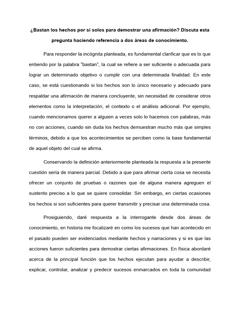 Títulos Prescritos TDC | PDF | Conocimiento | Evidencia