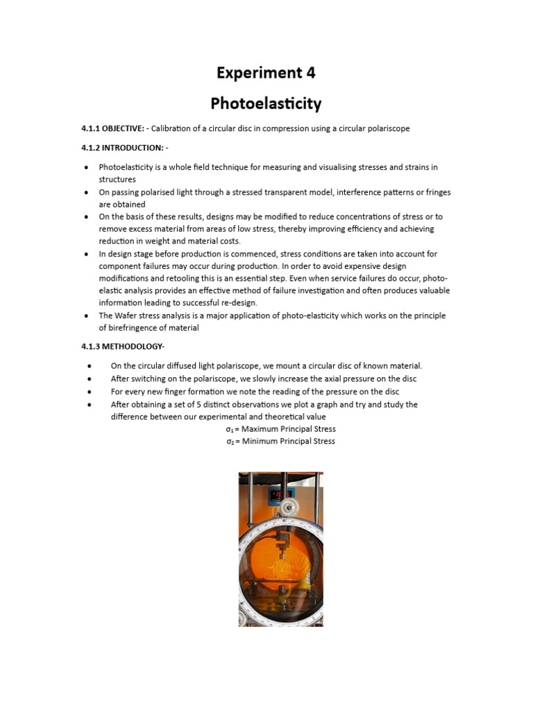 Photoelasticity | PDF | Stress (Mechanics) | Materials