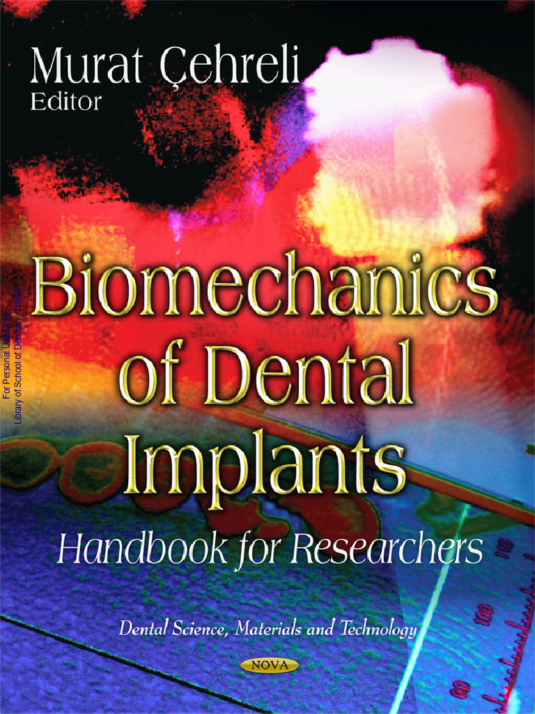 Biomechanics of Dental Implants 2012 | PDF | Elasticity (Physics ...