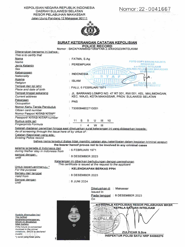 736 110 ptg39321 SKC Kepolisian | PDF