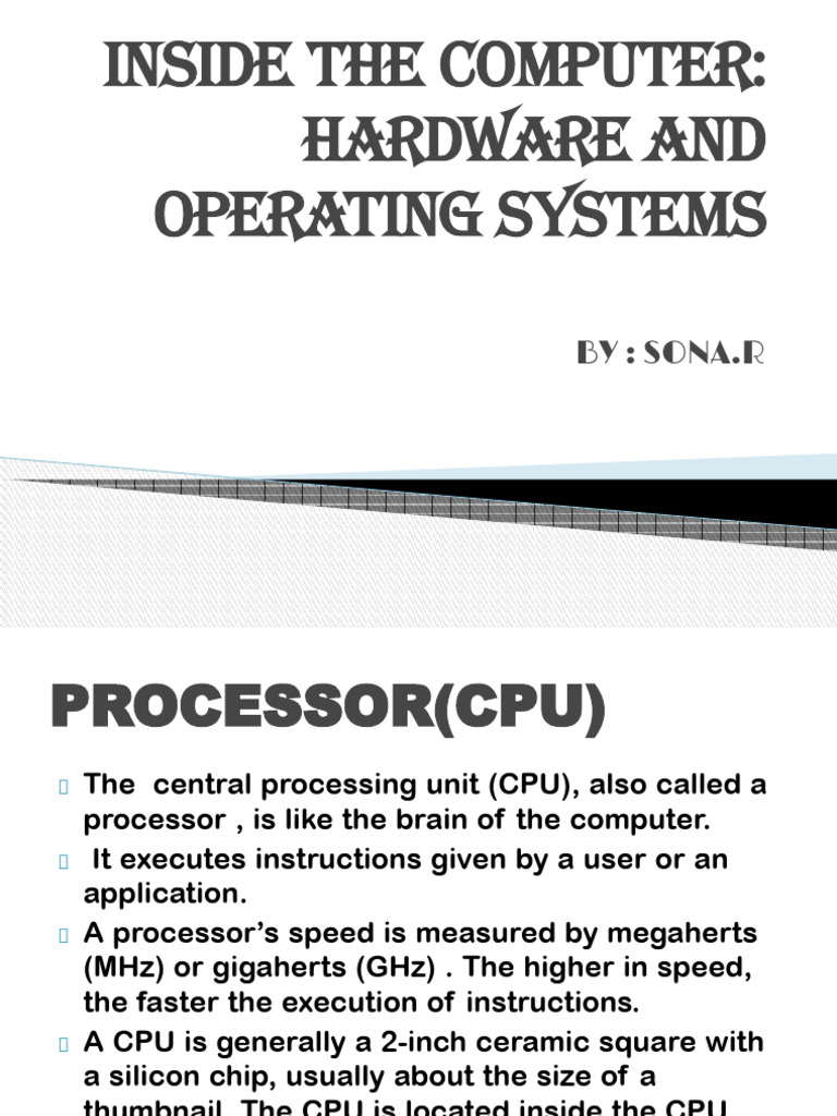 Inside The Computer | PDF