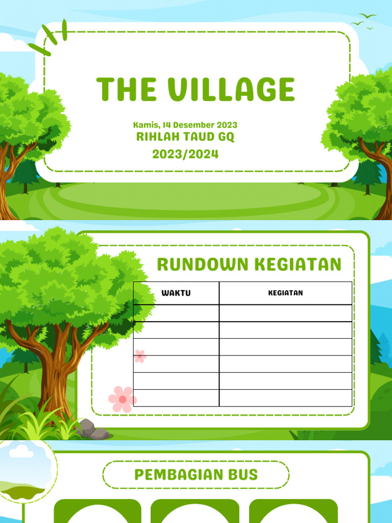 Template Rihlah | PDF