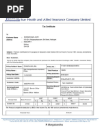 Personal Health Insurance Policy Sample | PDF | Medical Prescription ...