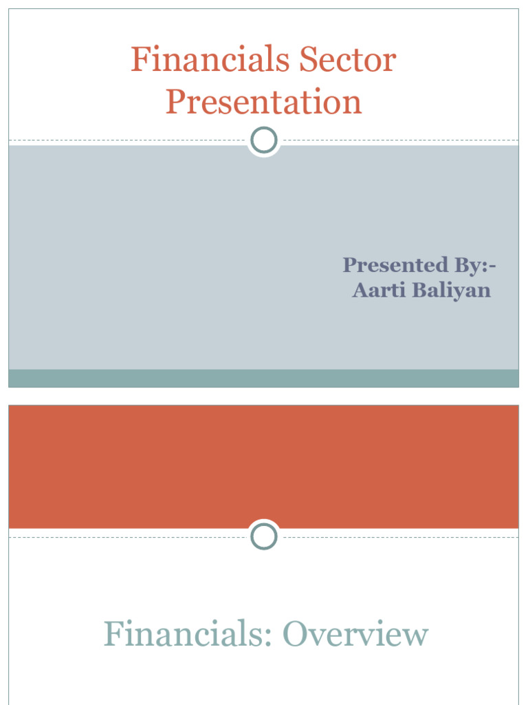 Sector Presentation Final | PDF | Interest Rates | Interest