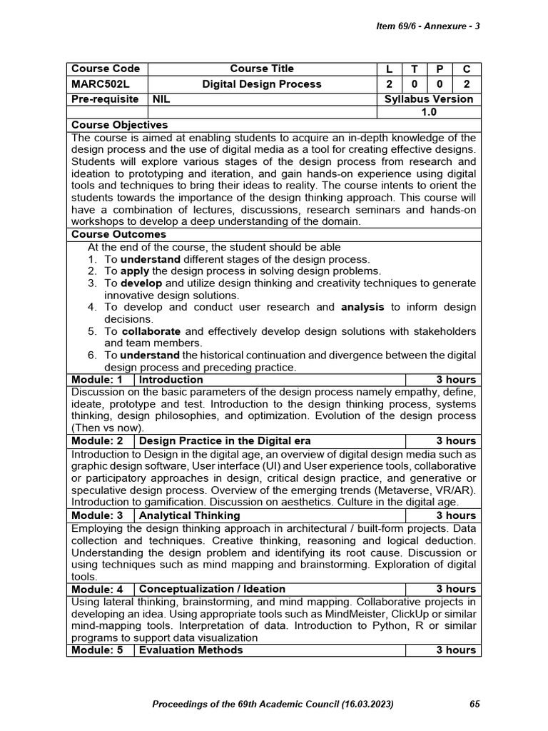 Marc502l Digital-Design-process Th 1.0 75 Marc502l | PDF